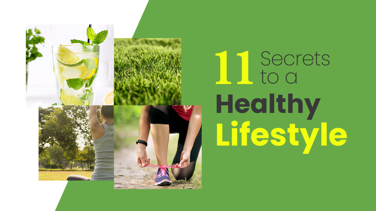 11 Secrets To A Healthy Lifestyle - The Prestige Magazine