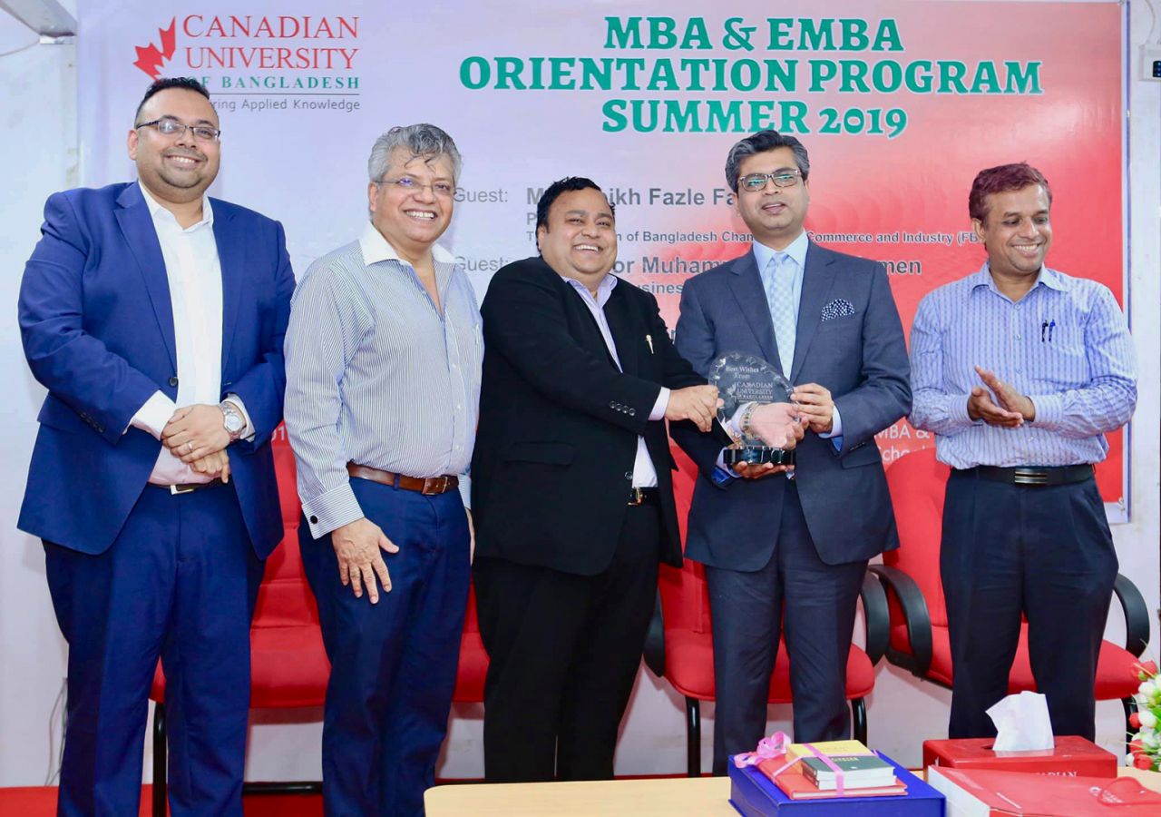 MBA and EMBA Orientation Program Held at Canadian University of ...