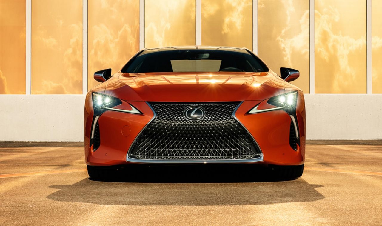 Lexus LC Convertibles Being Launched in Striking Orange and Structural ...